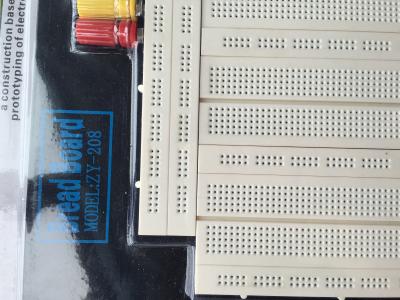 中国 ROHS白いSolderlessのサーキット ボード、電子プロトタイプ板バネ クリップ 販売のため