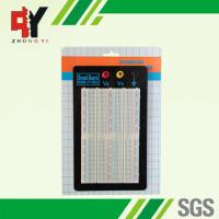 China 1500 Points Black Plate Solderless Breadboard Kit with 3 Binding Posts for sale