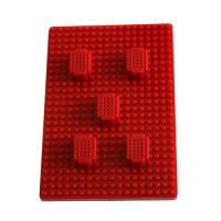 China 13.2×9.2 cm Miniature Round Hole Breadboard Single Layers Composite Base for sale
