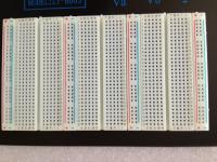 China Black Plate ABS Plastic Prototyping Breadboard With Color Printed for sale