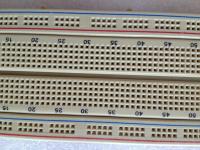 China Experiment Brown Electronic Prototype Board ABS Plastic 840 Tie - Points for sale