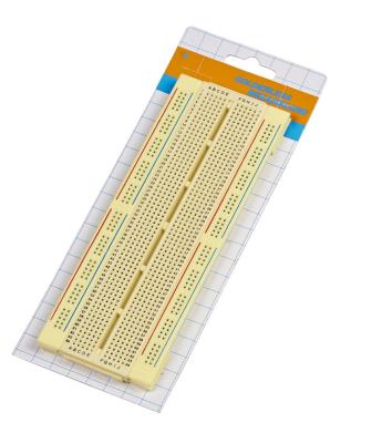 中国 2つの電力線が付いている薄茶の教育電子工学の回路盤Solderless 販売のため