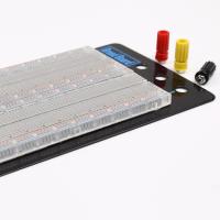 China 1660 Points Electronic Solderless Breadboard Transparent Prototyping Board for sale