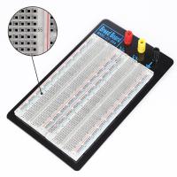 China 1660 Points Electronic Solderless Breadboard Transparent Prototyping Board for sale