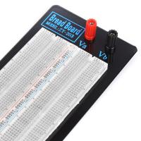 China 2 Binding Posts Transparent Breadboard Electronics Kit 16.6×7.95×0.85 cm for sale