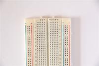 China 840 points connected breadboard with blue and red coordinates for sale