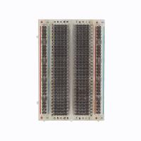 China 400 Points Transparent Round Hole Solderless Breadboard for sale