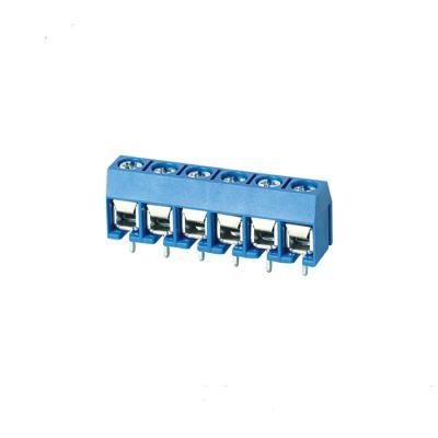Cina cavo dell'incavo di Pin Screw Terminal 17a di verticale 2 del passo di 5.0mm in vendita