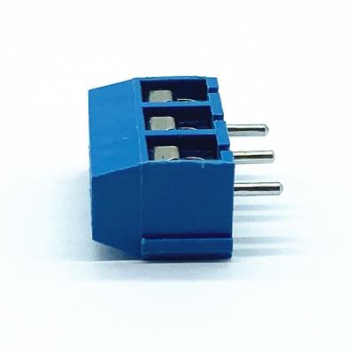 Cina 3 connettore del blocchetto terminali della vite del PWB di Pali 5.0mm 16A in vendita