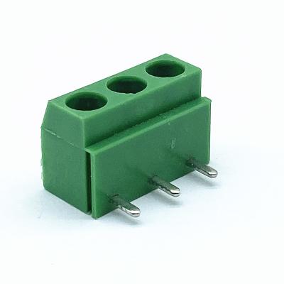 Cina blocchetto terminali della vite del PWB di modo del passo 3 di 5.0mm con alloggio PA66 in vendita