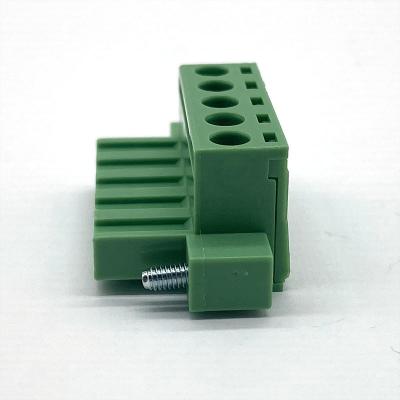 Cina blocchetto terminali d'ottone alimentabile dell'orecchio fisso della vite di 300V 10A M2.5 in vendita