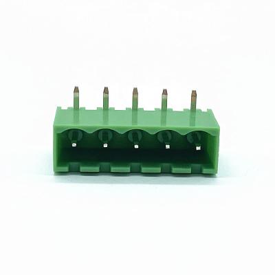 Cina Tipo 5 blocchetto terminali alimentabile maschio della guarnizione di UL94V-0 300V 15A di Pali in vendita