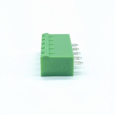 Cina 5 blocchetto terminali alimentabile maschio di Screwless del passo di Pin 5,0 5.08mm in vendita