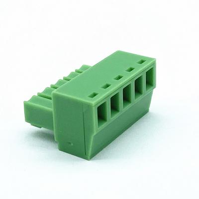 Cina Connettore Pluggable 300V 8A HQ15EDGK 3.5mm/3.81mm del cavo del PWB in vendita