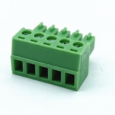 中国 プラグイン可能なPCBワイヤー コネクター300V 8A HQ15EDGK 3.5mm/3.81mm 販売のため