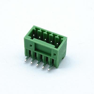 中国 2-24直角ポーランド人2.5/2.54mmの言葉のブロックのプラグ狭い間隔をあけるHQ15EDGRC 販売のため
