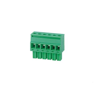 中国 電気Odmはターミナル ブロックHQ15EDGKB-3.5/3.81mmピッチ ワイヤー コネクターで差し込む 販売のため