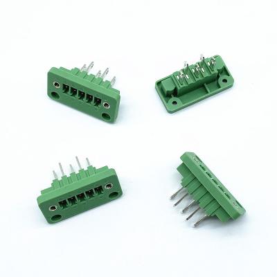 中国 ネジ式差込式のターミナル ブロックHQ15EDGWB-3.81mmピッチの黄銅 販売のため