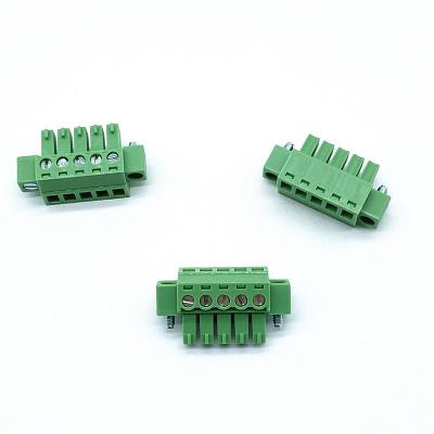 中国 3.5/3.81mmピッチPCBのプラグイン可能なターミナル ブロックのコネクターの女性 販売のため