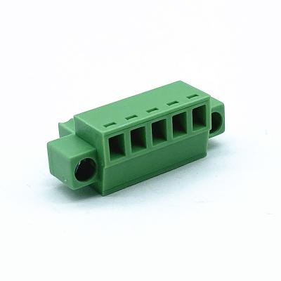 中国 3.5/3.81mmピッチPCBのプラグイン可能なターミナル ブロックのコネクターの女性 販売のため