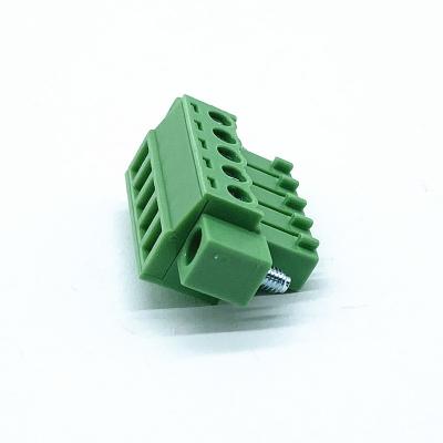中国 3.5/3.81mmピッチPCBのプラグイン可能なターミナル ブロックのコネクターの女性 販売のため
