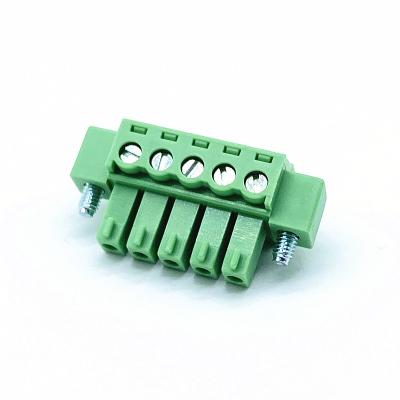 中国 3.5/3.81mmピッチPCBのプラグイン可能なターミナル ブロックのコネクターの女性 販売のため