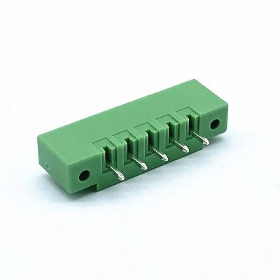 中国 対頂角のターミナル ブロックのコネクターのプラグ2-22ポーランド人HQ15EDGVM-3.5/3.81 販売のため