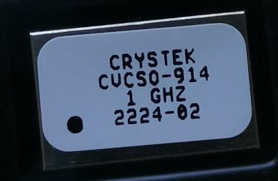China CVCSO-914-1000  XTAL OSC VCSO 1.0000GHZ SNWV SMD for sale