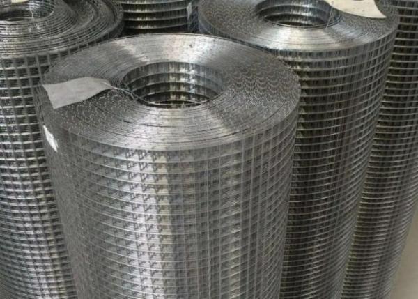1/2''X 1/2'' Stainless Steel Welded Mesh Rolls For Breeding Protection High Strength