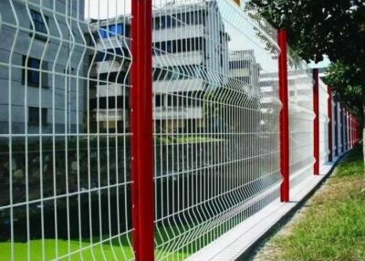 China 2''× 4'' Rectangle Hole 3D Curved Welded Wire Mesh Fence Weldmesh Fencing Panels for sale