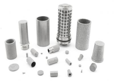 China SS316L Sintered Stainless Steel Tube Sintered Mesh Filter Cartridge 1-1000um for sale