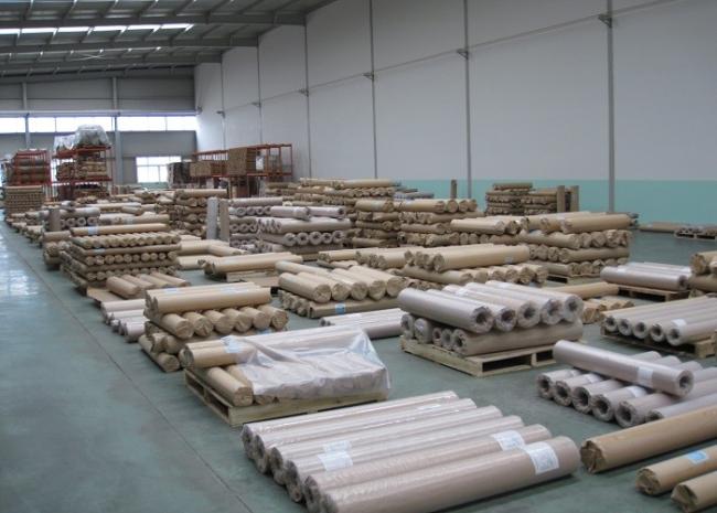 Close-up view of woven wire mesh screen showing square apertures