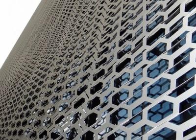 China Silver Diamond Perforated Mesh Sheet for Construction Wire Mesh for sale