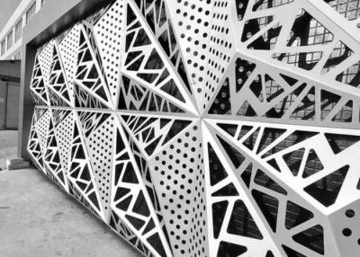 China Power-coated Punched Metal Sheet for Architecture and Decorations for sale