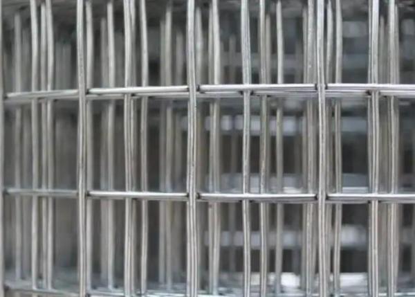 Rulli di maglie di maglia saldata per uso pesante di lunghezza 1' x 1' con filo di ferro in acciaio inossidabile