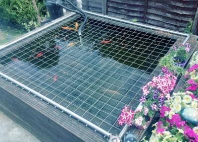 中国 耐久性のある保護のための、カスタマイズ可能な幅と電気亜鉛メッキ表面を備えたスポット溶接技術による溶接金網 販売のため