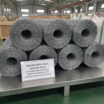 China Hole Size 14 by 14 Welded Mesh Rolls Customization On Request Versatile and Construction Suitable for Various Industries for sale