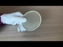 Réseau de filtrage en laiton résistant à la corrosion pour les solutions de filtration chimique