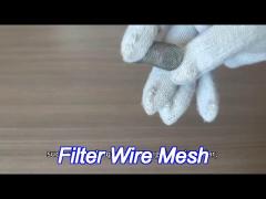 Fio de aço inoxidável Mesh Cylinder Filter Mesh 0.5-200microns do produto comestível ISO14001