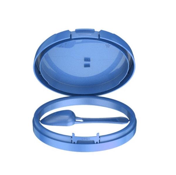 Quality Customizable Blue Milk Powder Cover in Plastic for FSSC 22000 Certified for sale