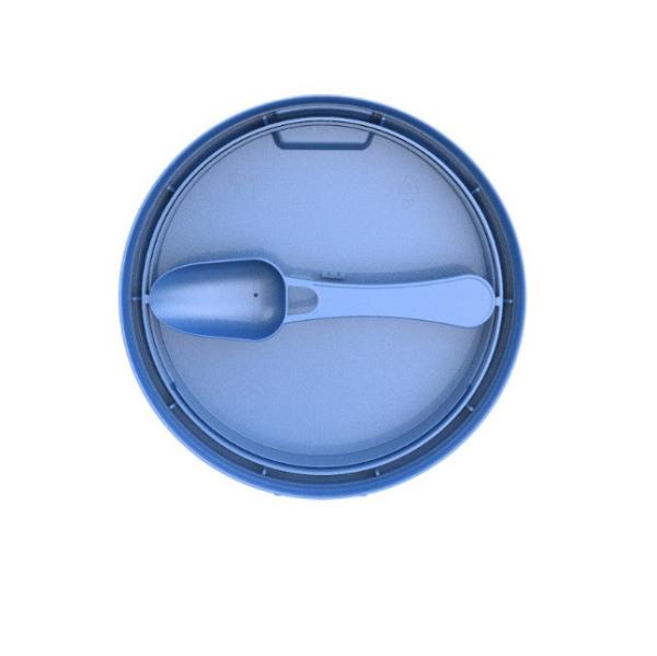 Quality Customizable Blue Milk Powder Cover in Plastic for FSSC 22000 Certified for sale