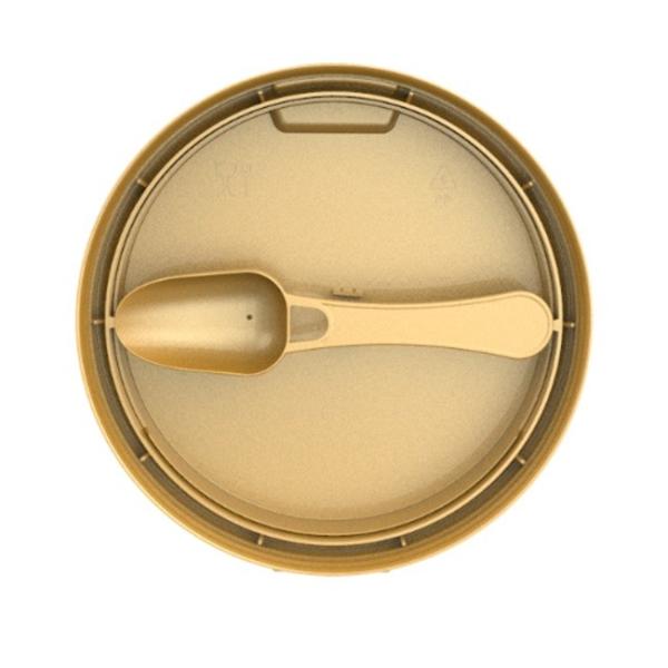 Quality 502 Supply Flip Top Milk Powder Can Lid With Scoop For Wyeth Customers Food for sale
