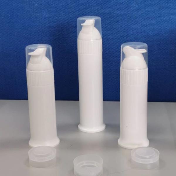 Quality 100ml PP Cylinder Airless Toothpaste Dispenser for Toothpaste Storage Pump for sale