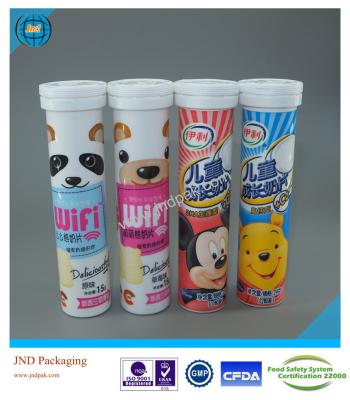 China Offset Printing Medicine Tube 2024 Product Empty Vial for Vitamin Effervescent Tablets for sale