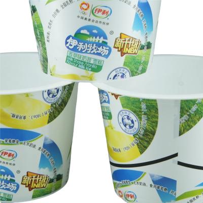 Cina Coppe di yogurt di plastica personalizzate di stampa di qualità alimentare con confezioni usa e getta 2023 in vendita