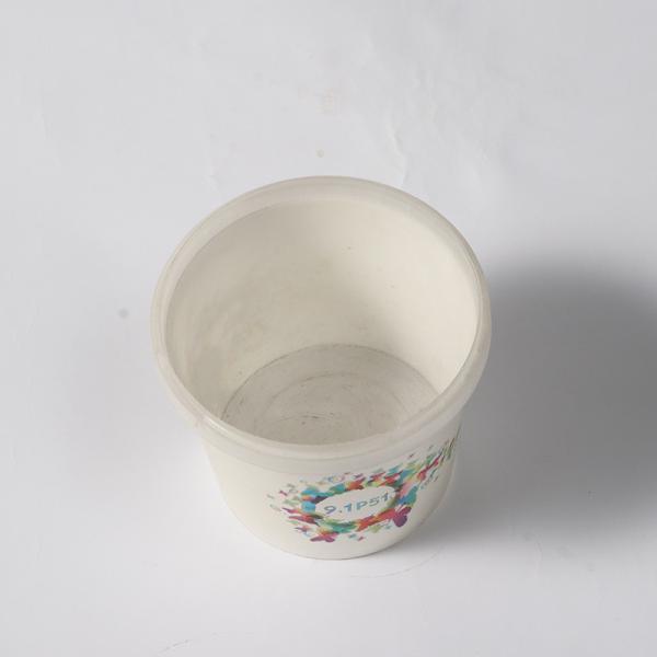 Quality PP Material Disposable Yogurt Cup Injection Molding for Custom Printed Ice Cream for sale