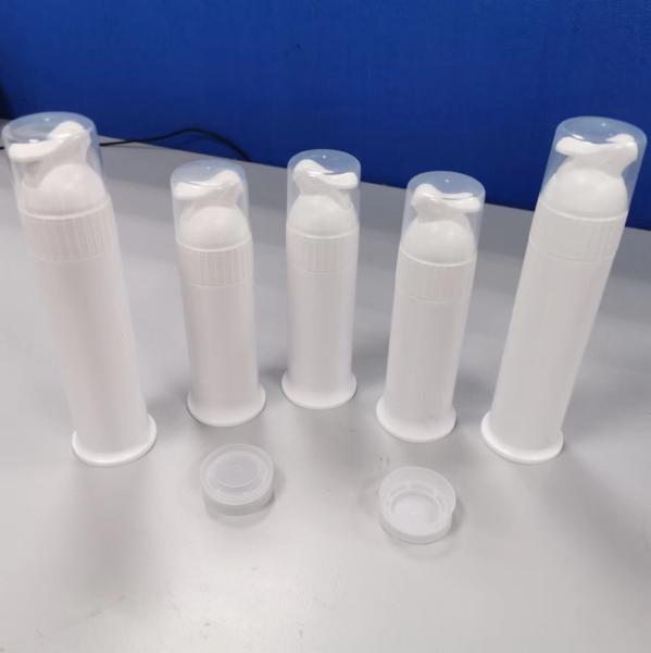 Quality Toothpaste Tube Pump 2024 Custom White Plastic Vacuum Airless Pump for Portable for sale