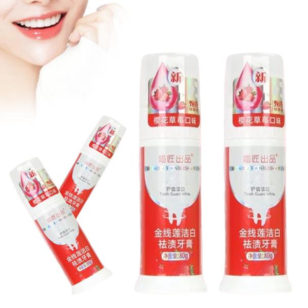 Quality Get a Brighter Smile with Tiktok 130g Teeth Whitening Toothpaste 3 Flavor Options OEM for sale