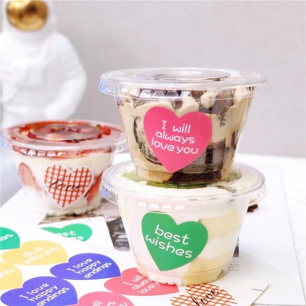 Quality Transparent Dessert Ice Cream Cup Mini Cake Cup Packaging Plastic Cups with Lids for sale