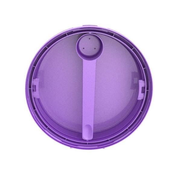 Quality Food Grade PP Milk Powder Can Cap Custom Logo Flip Top Cover with Pilfer-Proof for sale